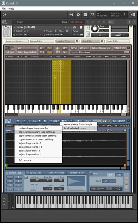 Why Does Kontaktbattery Automatically Loop One Shots On Import