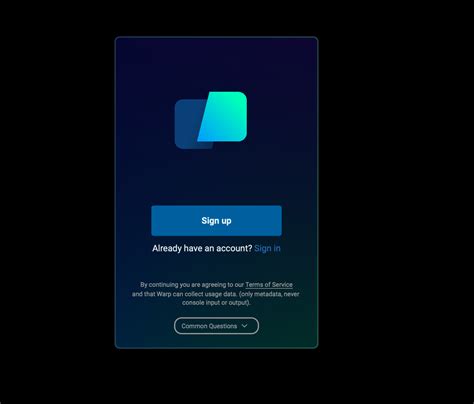 Clicking Sign In Or Sign Up On The First Screen Does Nothing · Issue