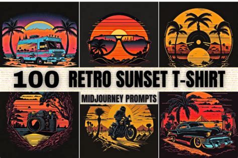 100 Retro T Shirt Design Ai Prompts Graphic By Artistic Revolution