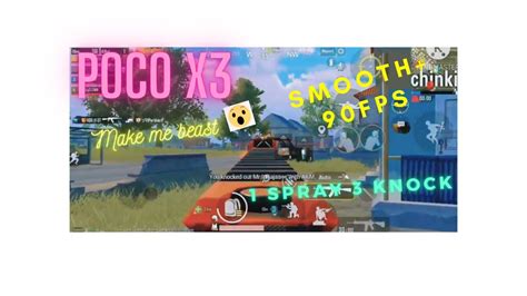 Poco X3 Make Me A Beast 4 Finger Clawsmooth90fps 1vs4 Easy