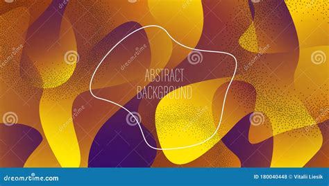 Color Gradient Background Design Abstract Geometric Background With Liquid Shapes Stock Vector