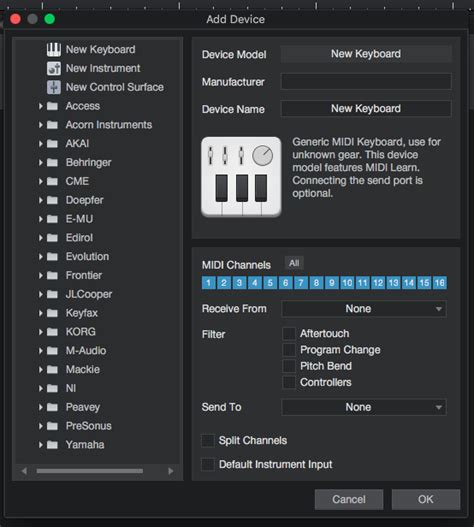 How To Setup A MIDI Controller In Studio One OBEDIA Music Recording