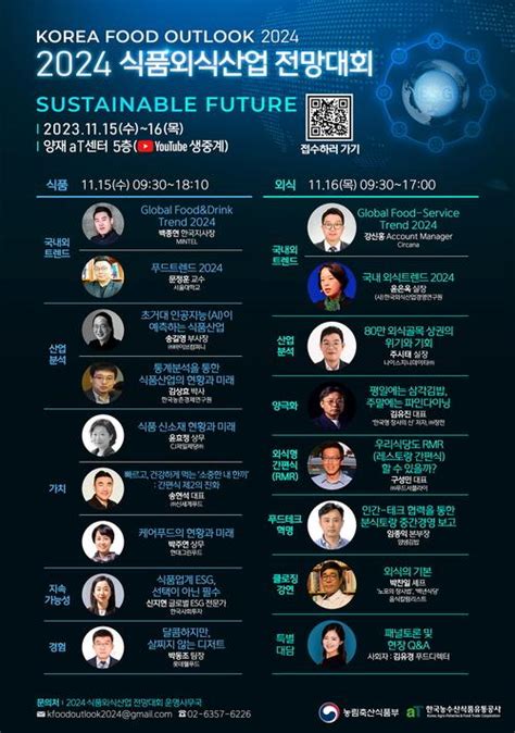 서울대 문정훈 교수 ‘2024 식품외식산업전망대회서 2024년 식품 트렌드 발표월드스타