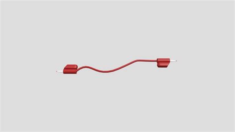 Kabel Penghubung Merah Download Free 3d Model By Luchi Reajeans