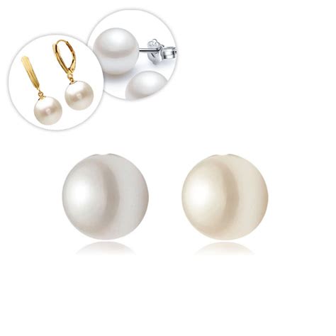 Pérola Shell Meio Furo para Brinco e Pingente
