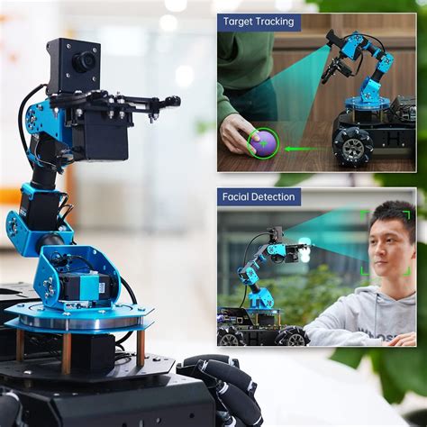 Hiwonder 6dof Robot Arm Raspberry Pi 5 8gb Ai Vision India Ubuy