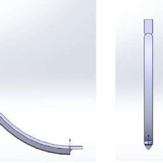 New Design Model Of Rib With The Design Program Solidworks CAD We Download Scientific Diagram