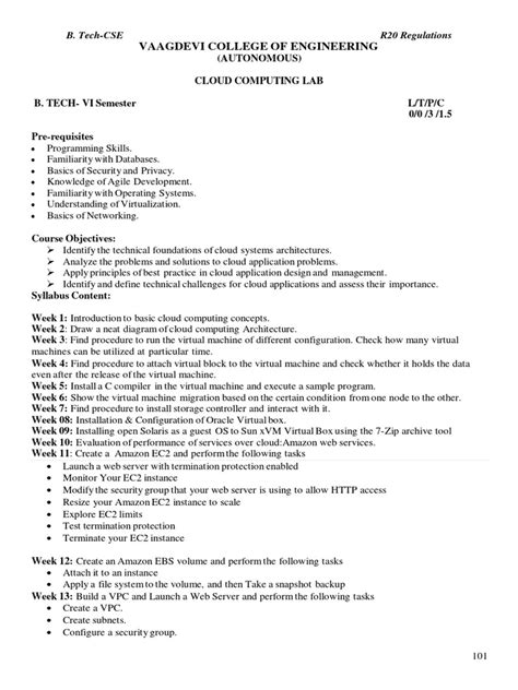 Cloud Computing Lab List Of Experiments Pdf Cloud Computing