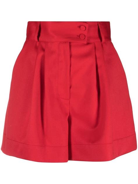 Styland High Waisted Straight Leg Shorts Shopstyle Satin Shorts