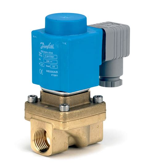 Danfoss Клапан электромагнитный EV250B 12BD G 12E NC000 с катушкой ...