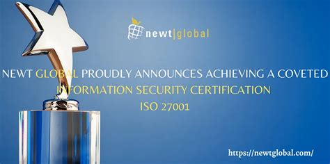 Newt Global Achieves Iso 27001 Certification
