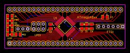 ATmega4809 Development Board EasyEDA Open Source Hardware Lab