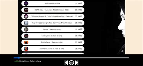 Spotifyclone Html Css Javascript React Webdevelopment Frontend Musicstreaming