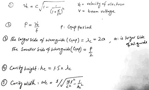 Amplifier How Can I Find The Beam Voltage For A Ka Band Extended Interaction Oscillator Which