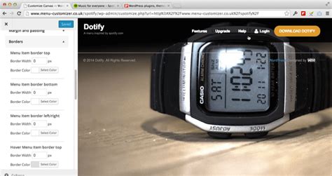 New Canvas Extension Menu Customizer Preview Video Pootlepress