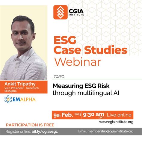 Ankit Tripathy On Linkedin Esg Esgrisk Ai