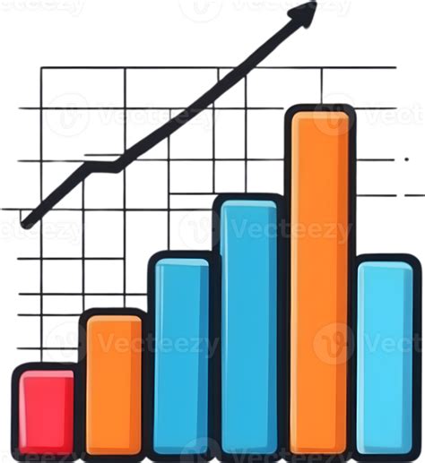 Ai Generated An Illustration Of A Bar Chart With Ai Generative 35098162 Png