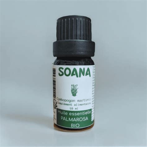 Huile Essentielle Palmarosa Bio Ml Soana