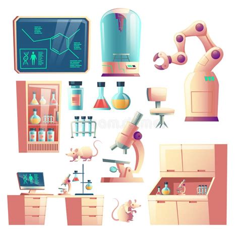 Science Lab Cartoon Stock Illustrations 25 315 Science Lab Cartoon