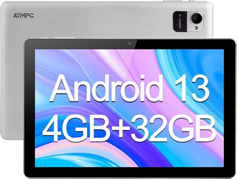 Atmpc Tablet Android De 10 Polegadas 4gb Ram 32gb Rom 128gb Expansível Android 12 Câmera