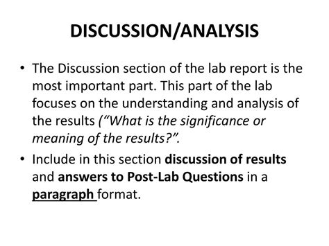 Ppt How To Write A Science Lab Report Powerpoint Presentation Free
