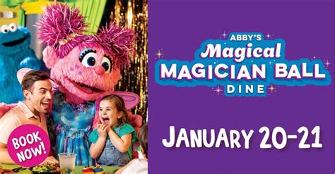 Abbys Magical Magician Ball Dine Sesame Place Fairless Hills January