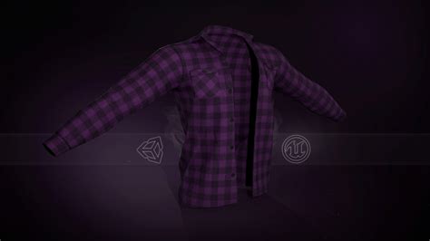 Purple Flannel Shirt Flippednormals