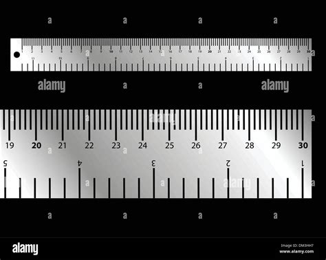 A Ruler Stock Vektorgrafiken Kaufen Alamy