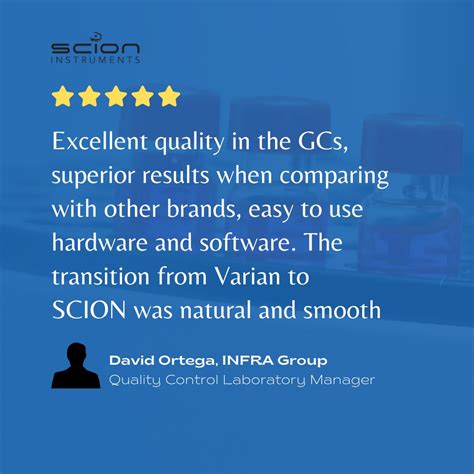 Scion Instruments On Linkedin Chromatography Gc Customerreview Chromatographyreview