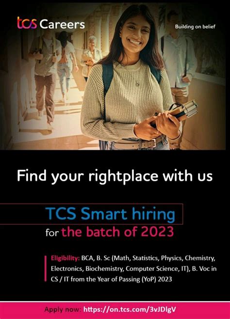 Supriya Iyer On Linkedin Thebigmove Hiring Bscbca Tcscareers