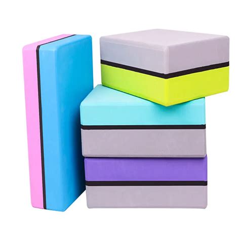 1 Pcs Yoga Block Fitness Foam Pilates Brick Massage Muscle Training