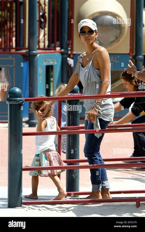 Halle Berry Spends The Afternoon With Her Daughter Nahla Ariela Aubry