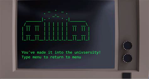 My First Two Ascii Art Minecraft And University Show Gamedev Tv