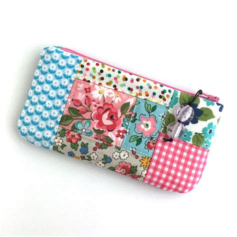 Patchwork Glasses Case Pdf Sewing Pattern —