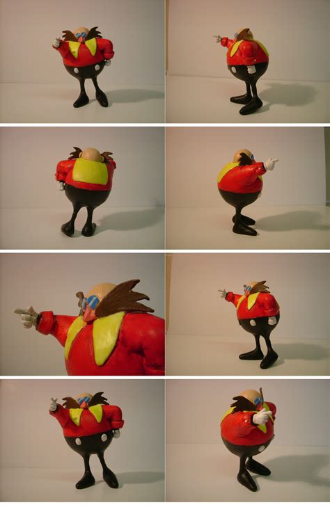 Classic Eggman Sculpt by JeddieFacenna on DeviantArt