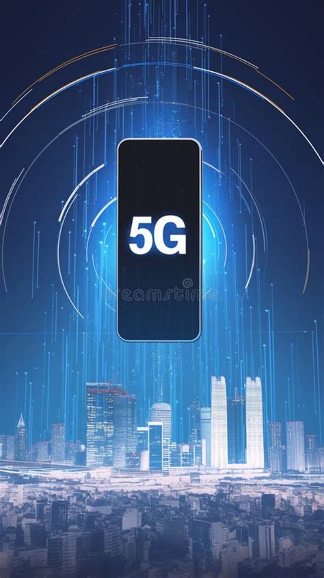 Digital Evolution Future Technology Depicted Through 5g Network 3d