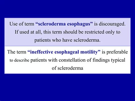 Classification Of Esophageal Motility Disorders Pptx