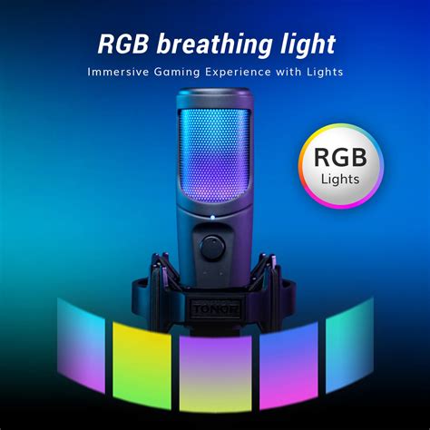 Tc40 Rgb Usb Microphone Kit Tonor
