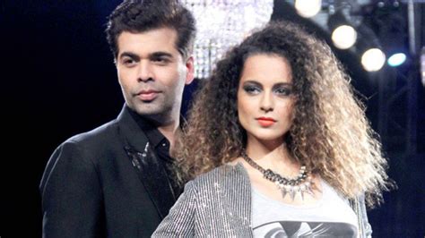 Kangana Ranaut Reacts To Karan Johar Saying Hes Excited To Watch