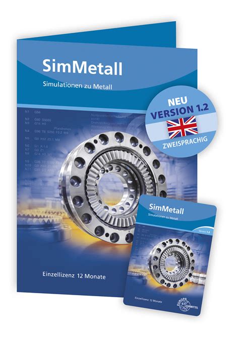 SimMetall 1 2 Einzellizenz Freischaltcode Auf Keycard