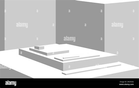 3d Model Rigid Concept Architecture Idea Stock Vector Image And Art Alamy