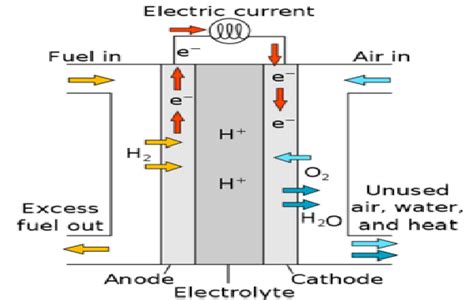 Pem Fuel Cell Structure Download Scientific Diagram