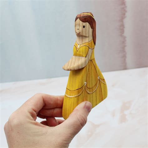 Belle Wooden Princess Figure Limited Edition Good Shepherd Toys