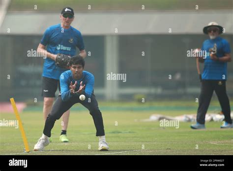 Hasan Mahmud As Bangladesh T20 Cricket Team Attends Practice Ahead Of