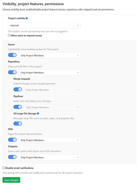 Gitlab Permissions Pushing Pulling And Merging Self Managed