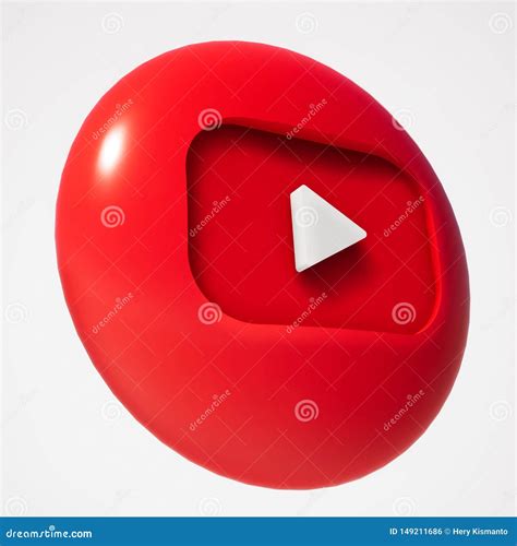 YouTube Button Editorial Photo CartoonDealer Com 142417469
