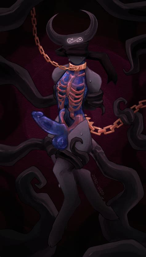 Rule 34 Anal Sex Big Penis Blindfold Bondage Bone Chains Collar Demon