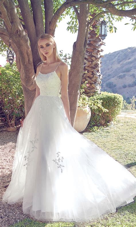 Glitter Tulle Long Prom Ball Gown With Lace Promgirl