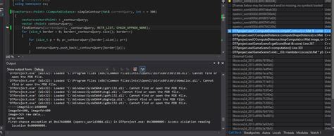 Access Violation Writing Location Closed Opencv Qanda Forum
