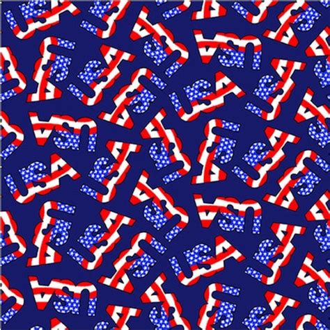 Usa Word In Red White Blue Stars And Stripes Forever Sharla Fults For
